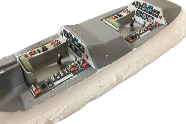 Trojan T-28 E-flite Direct Fit Cockpit (1.2m) – Scale RC Engines