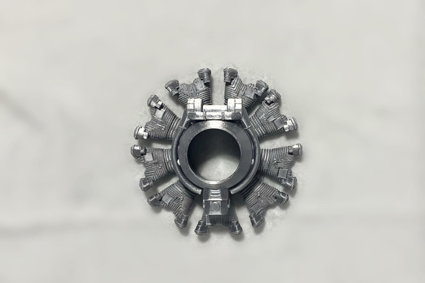 WW2 R-3350 Duplex-Cyclone Radial Engine (Half Cylinder) (1 Bank ...