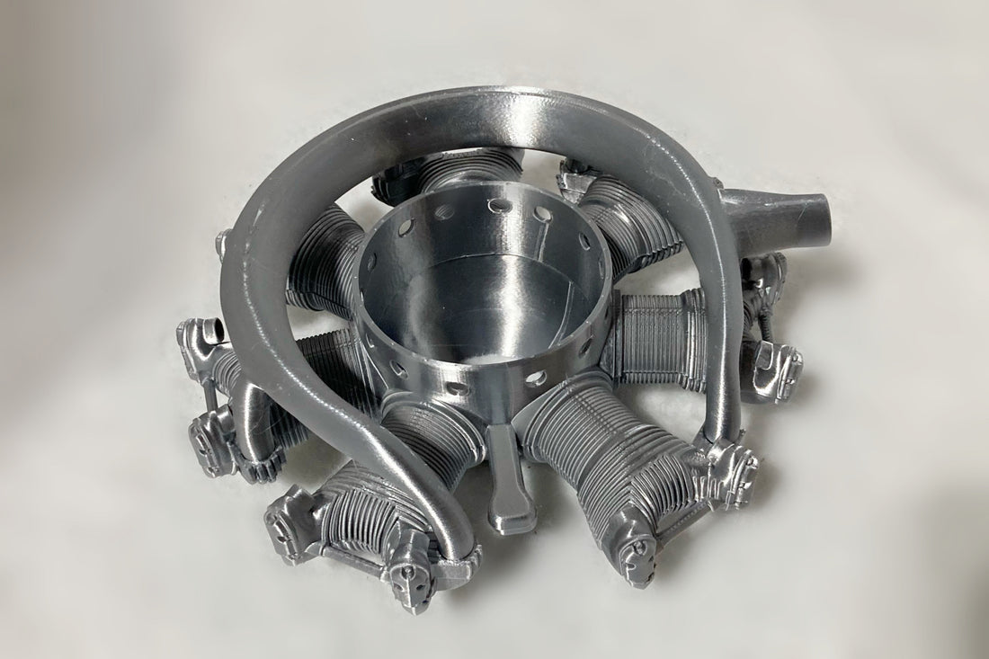 WW2 Continental R-670 Dummy Radial Engine (Version 2) – Scale RC Engines