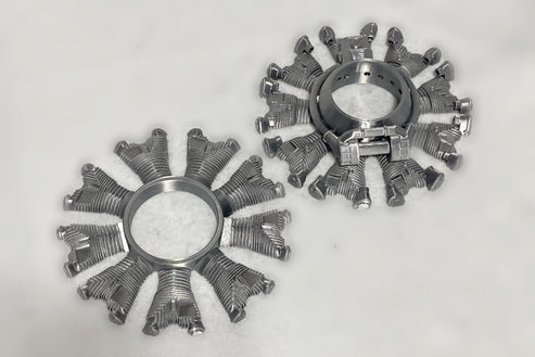 A-1 Skyraider (63" 10-15cc Version) Seagull Models Upgraded Direct Fit – Scale RC Engines