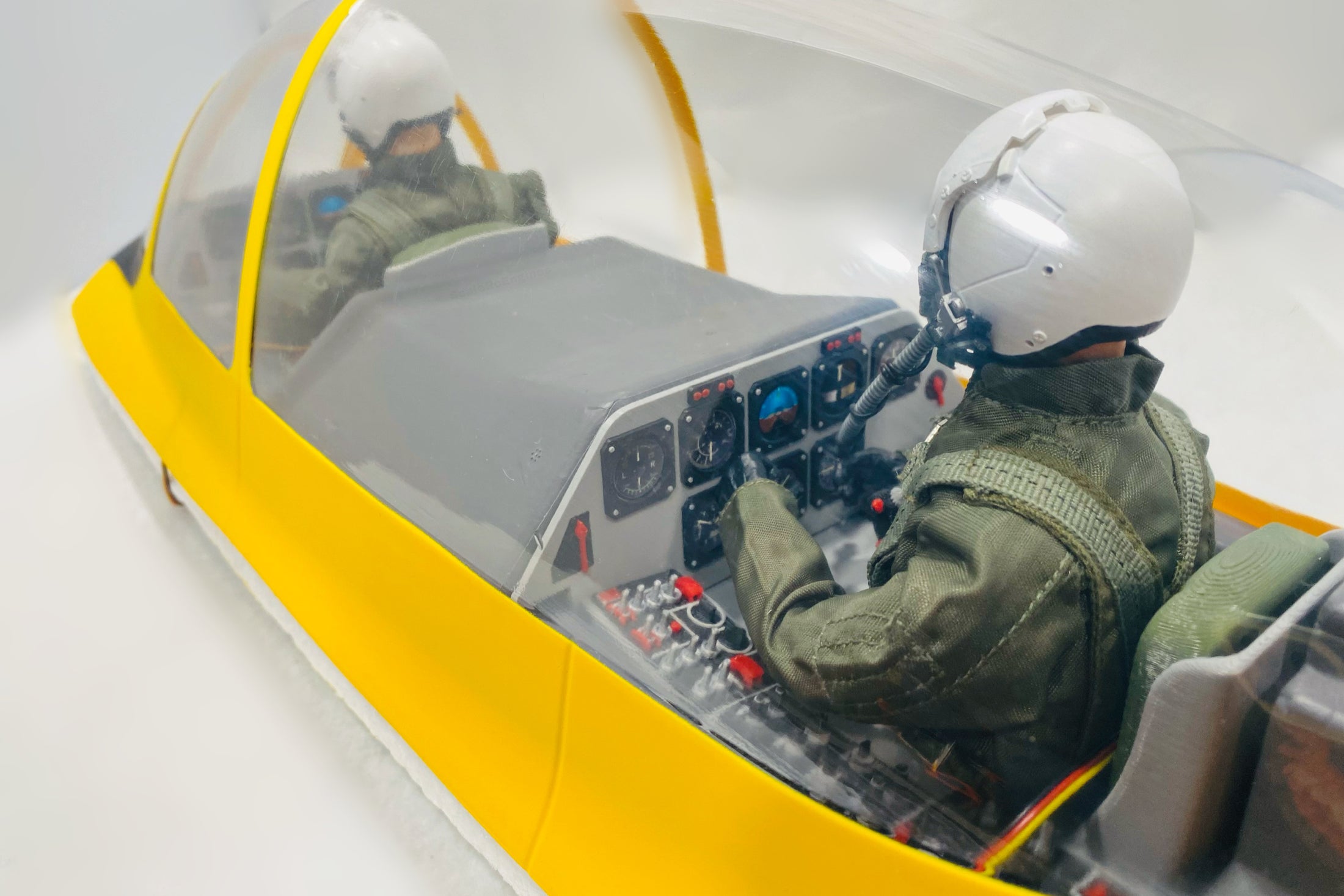 Trojan T-28 E-flite Carbon Z Upgraded Direct Fit Cockpit Kit (2.0m ...