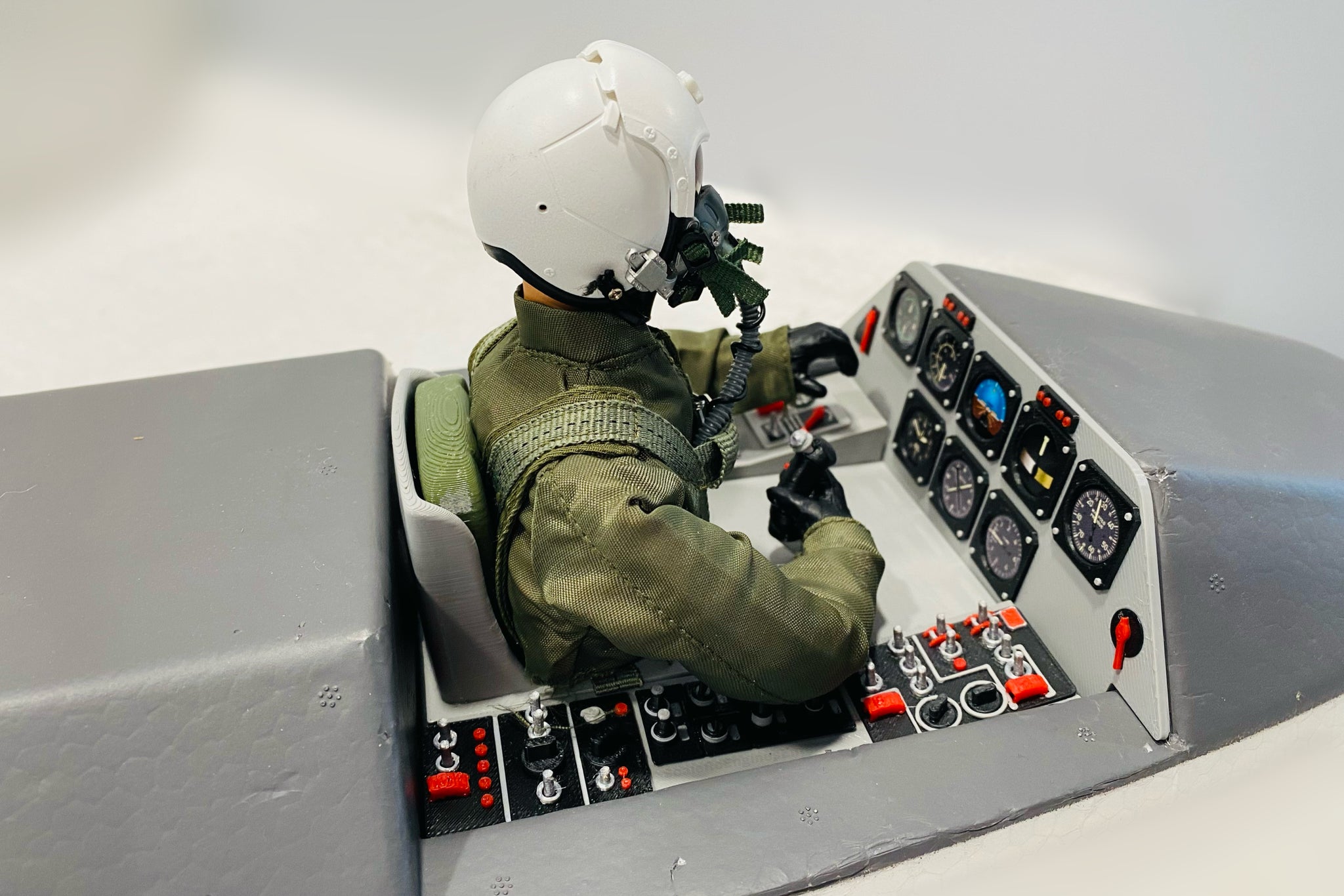 Trojan T-28 E-flite Carbon Z Upgraded Direct Fit Cockpit Kit (2.0m ...
