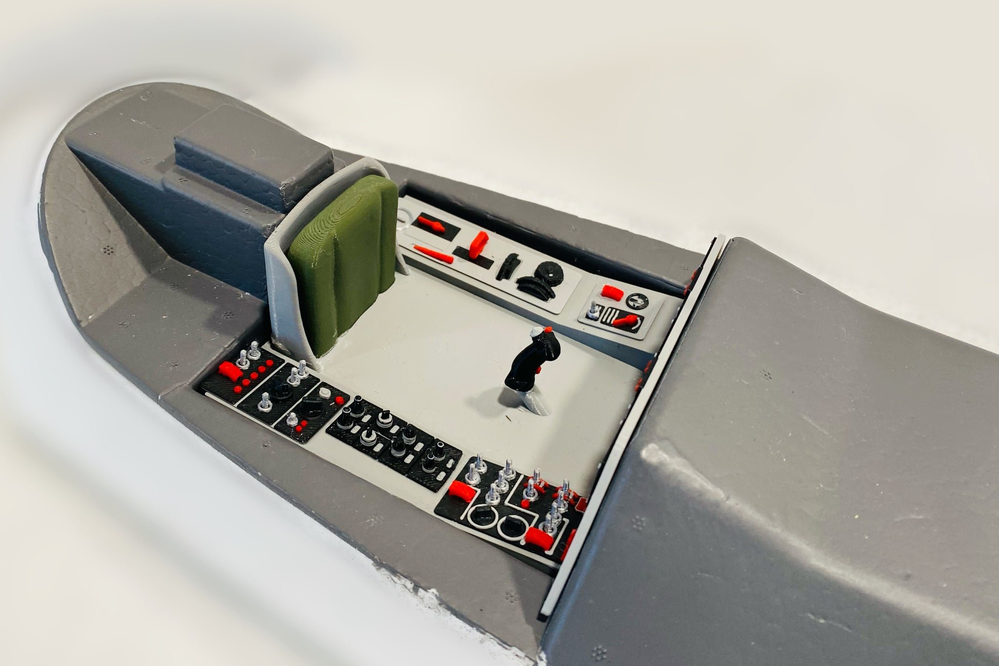 Trojan T-28 E-flite Carbon Z Upgraded Direct Fit Cockpit Kit (2.0m ...