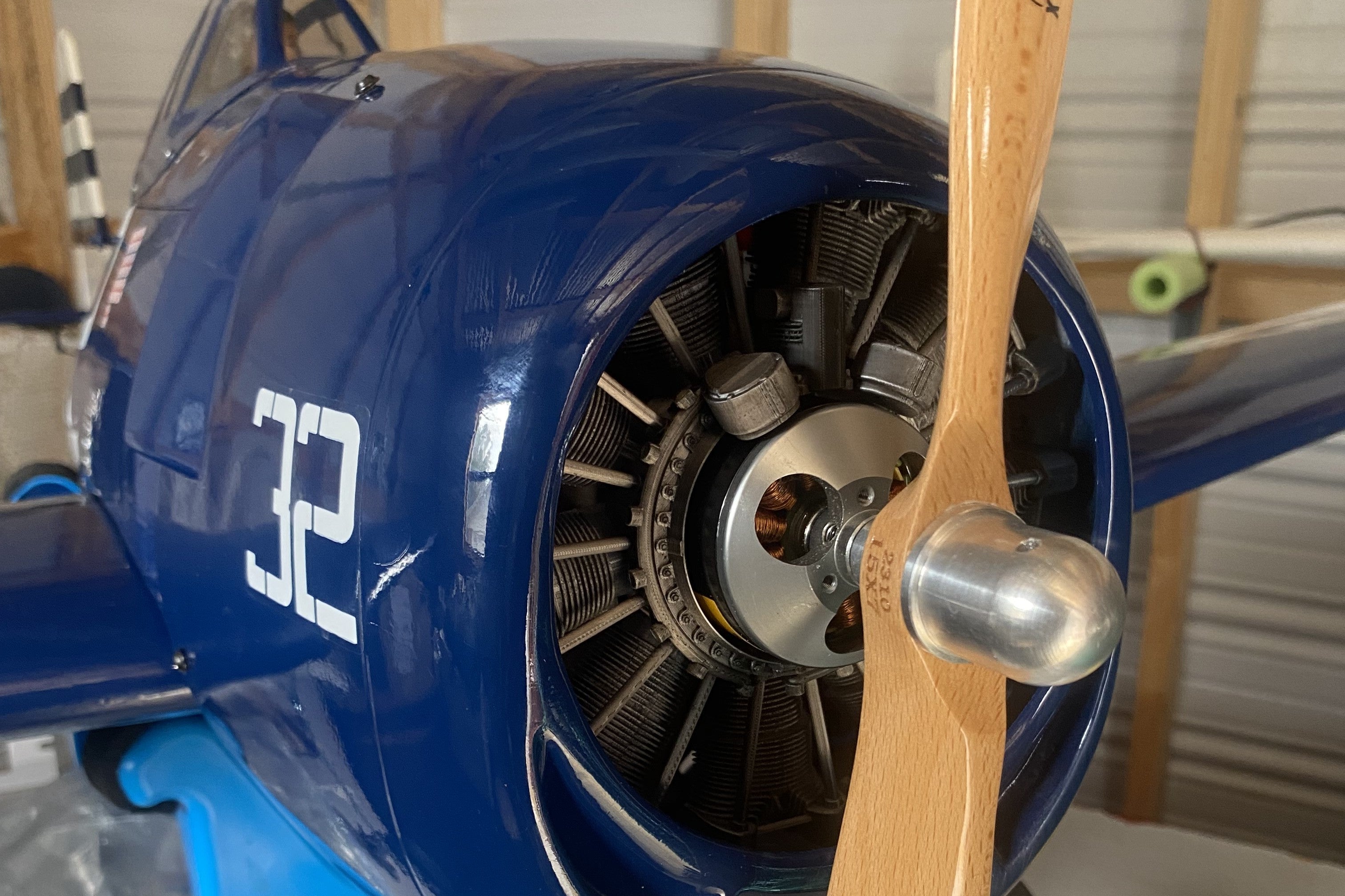 Hellcat Hangar 9 Upgraded Direct Fit Dummy Radial Engine – Scale RC Engines