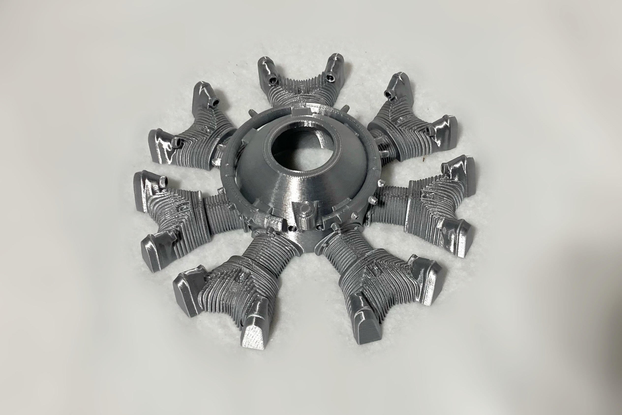 WW2 Nakajima Sakae (Japanese Zero) Radial Engine (Half Cylinder) (1 Ba ...