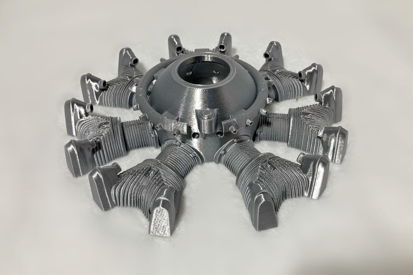 WW2 Nakajima Sakae (Japanese Zero) Radial Engine (Half Cylinder) (1 Ba ...