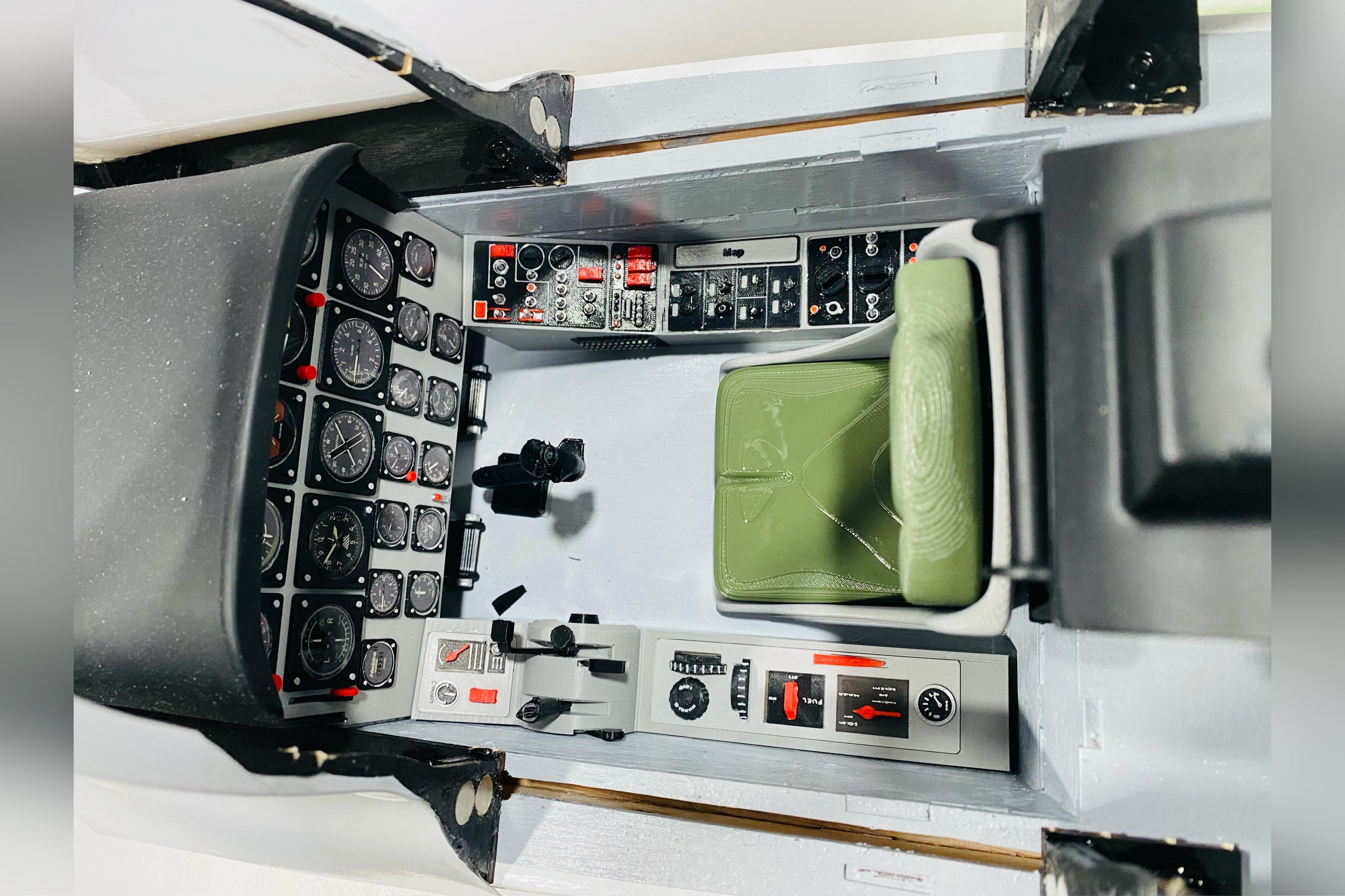 Trojan T-28B ARF Legend Hobby Upgraded Direct Fit Cockpit Kit (83 ...