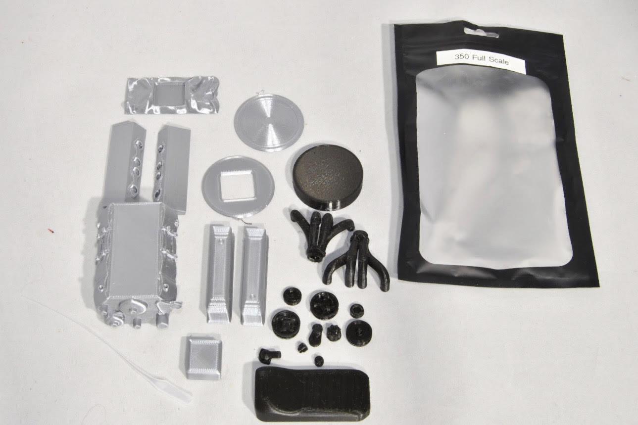 350 Premium 1/10 Scale Engine DIY Kit – Scale RC Engines
