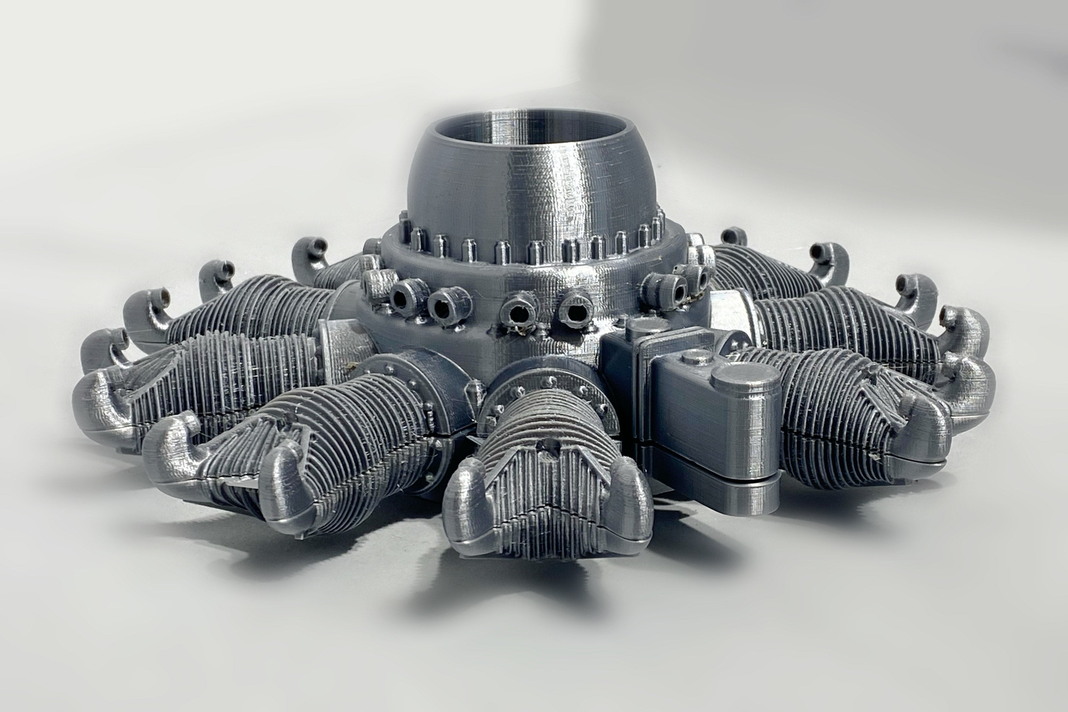 Civilian R-1690 Hornet (Full Cylinder) – Scale RC Engines