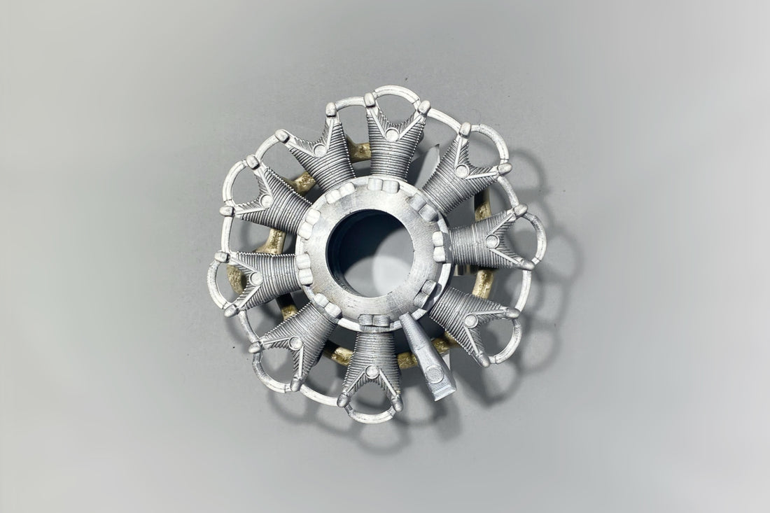 Civilian R-985 Wasp Junior (Full Scale) – Scale RC Engines