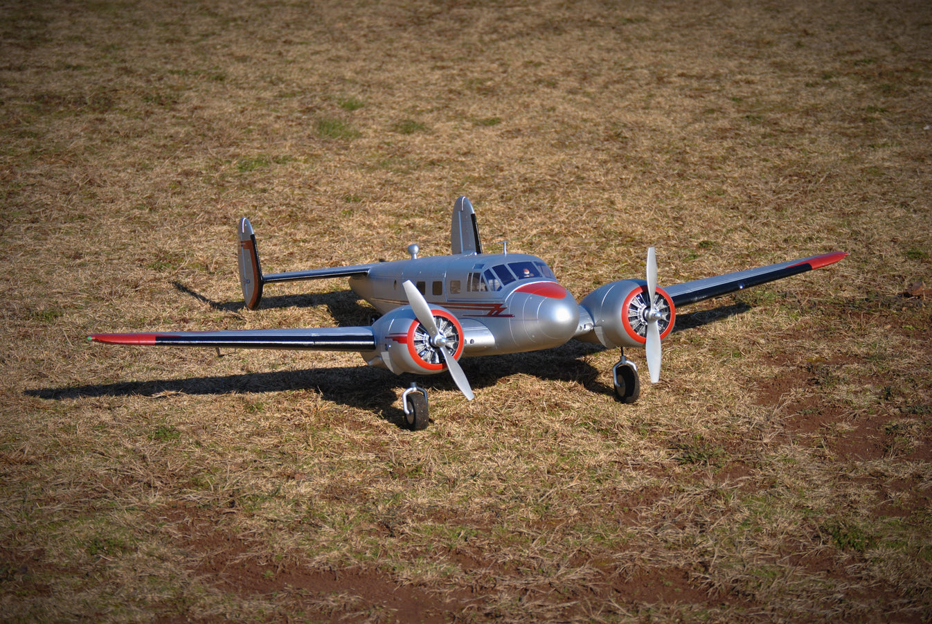 Beechcraft D18 E-flite 1.5m Upgraded Direct Fit Dummy Radial Engine ...