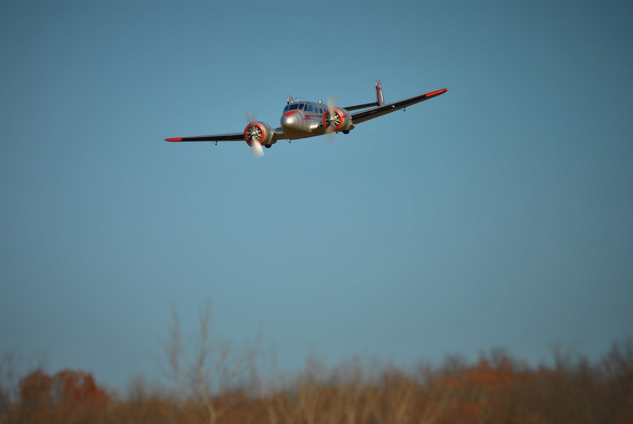 Beechcraft D18 E-flite 1.5m Upgraded Direct Fit Dummy Radial Engine ...