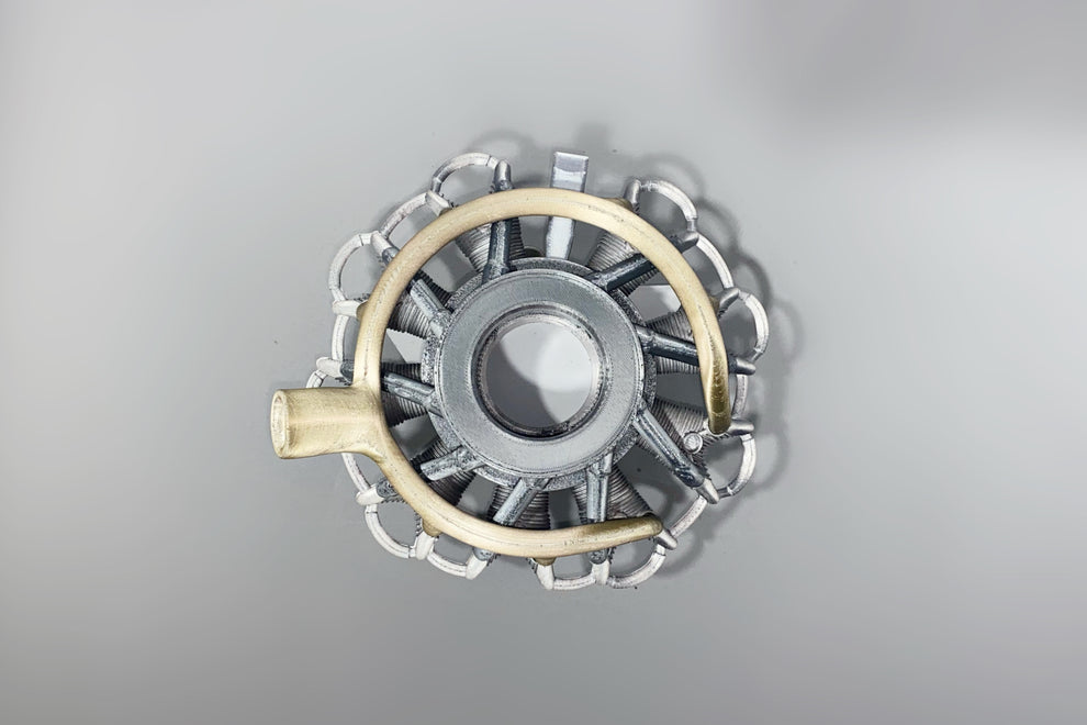 Civilian R-985 Wasp Junior (Full Scale) – Scale RC Engines