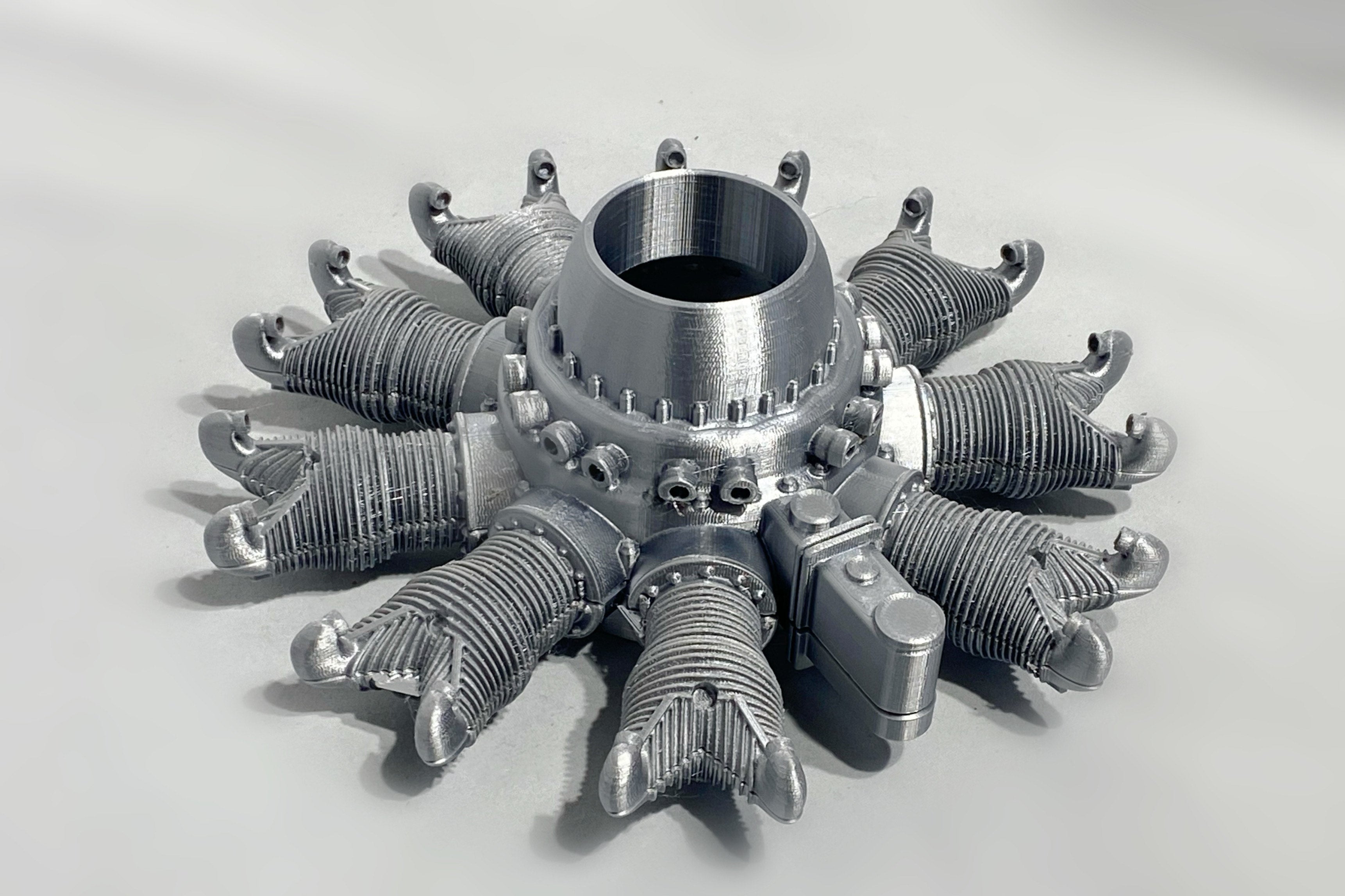 Civilian R-1690 Hornet (Full Cylinder) – Scale RC Engines