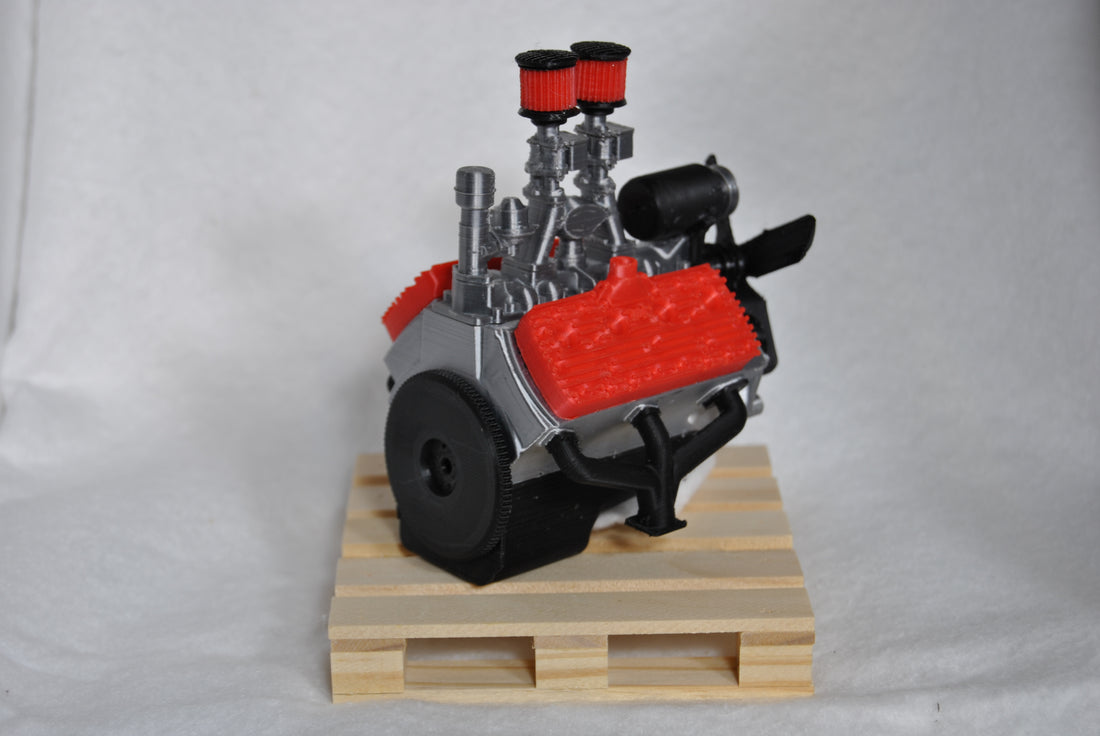 Flat Head Premium 1/10 Scale Engine – Scale RC Engines