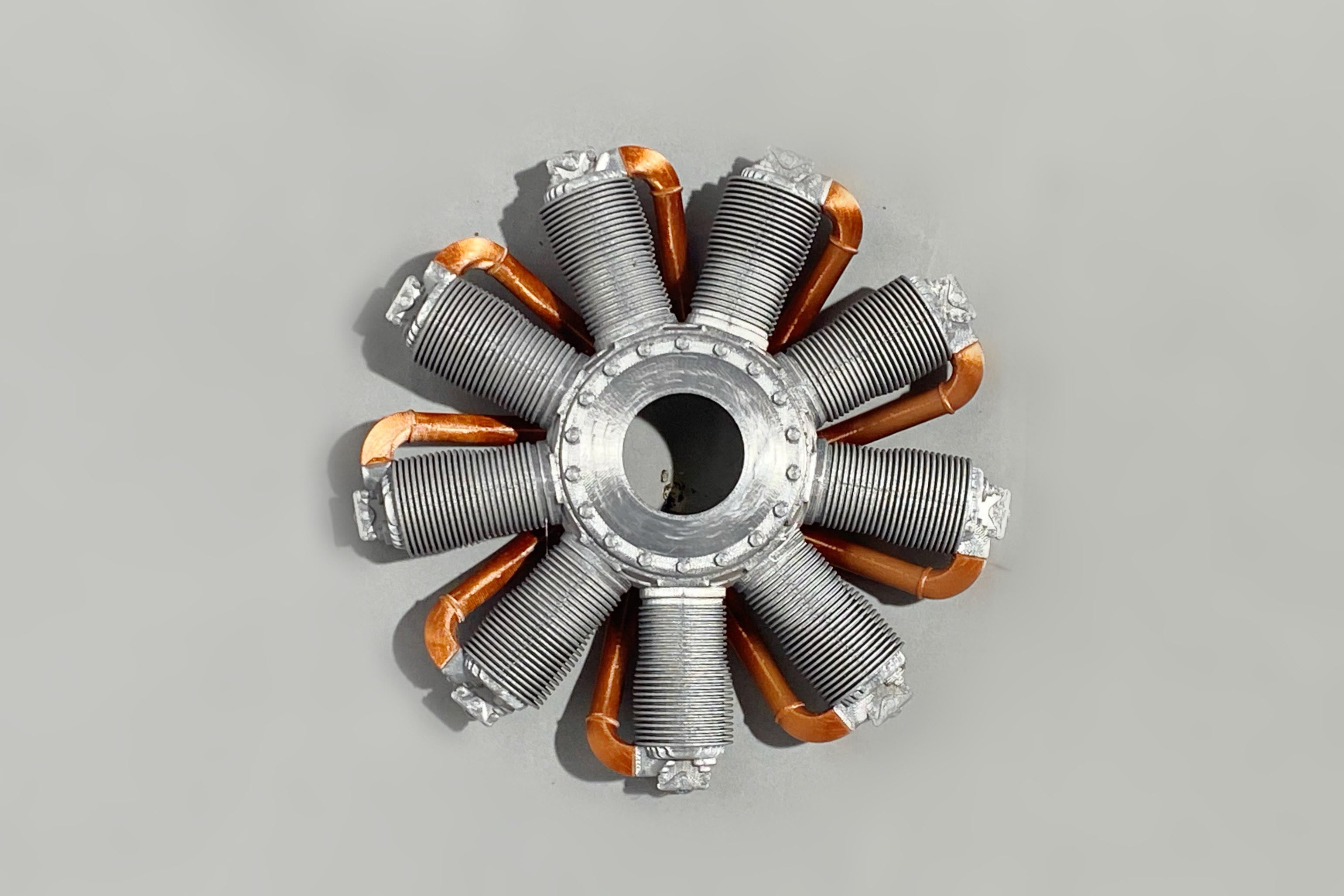 WW1 Oberursel UR-2/ Le Rhône 9J Dummy Radial Engine (Full Cylinder ...