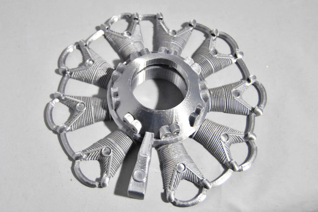 Civilian R-1340 Wasp (Half Cylinders) – Scale RC Engines