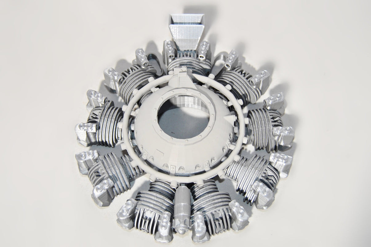 WW2 R-1820 Cyclone Dummy Radial Engine (Full Cylinder Head) – Scale RC ...