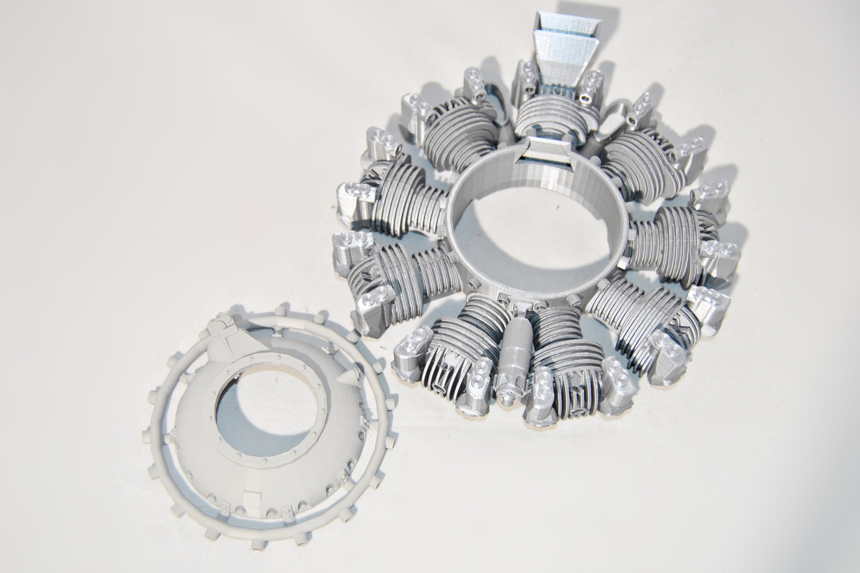 WW2 R-1820 Cyclone Dummy Radial Engine (Full Cylinder Head) – Scale RC ...