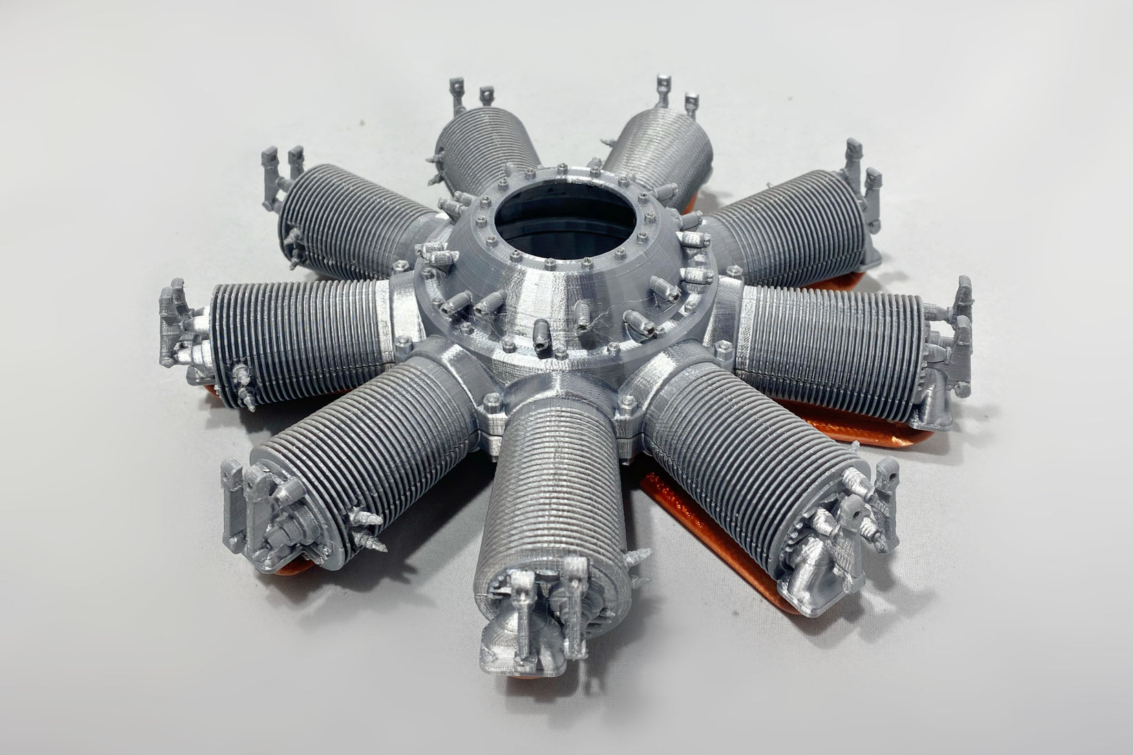 WW1 Clerget 9B Rotary Engine (Full Cylinders) – Scale RC Engines