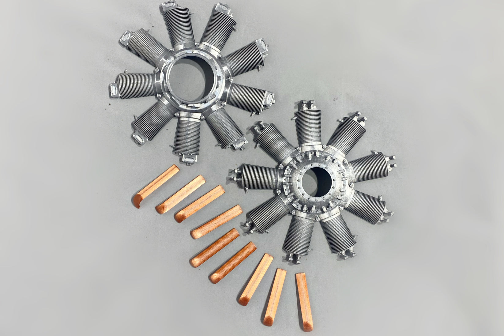 WW1 Clerget 9B Rotary Engine (Full Cylinders) – Scale RC Engines